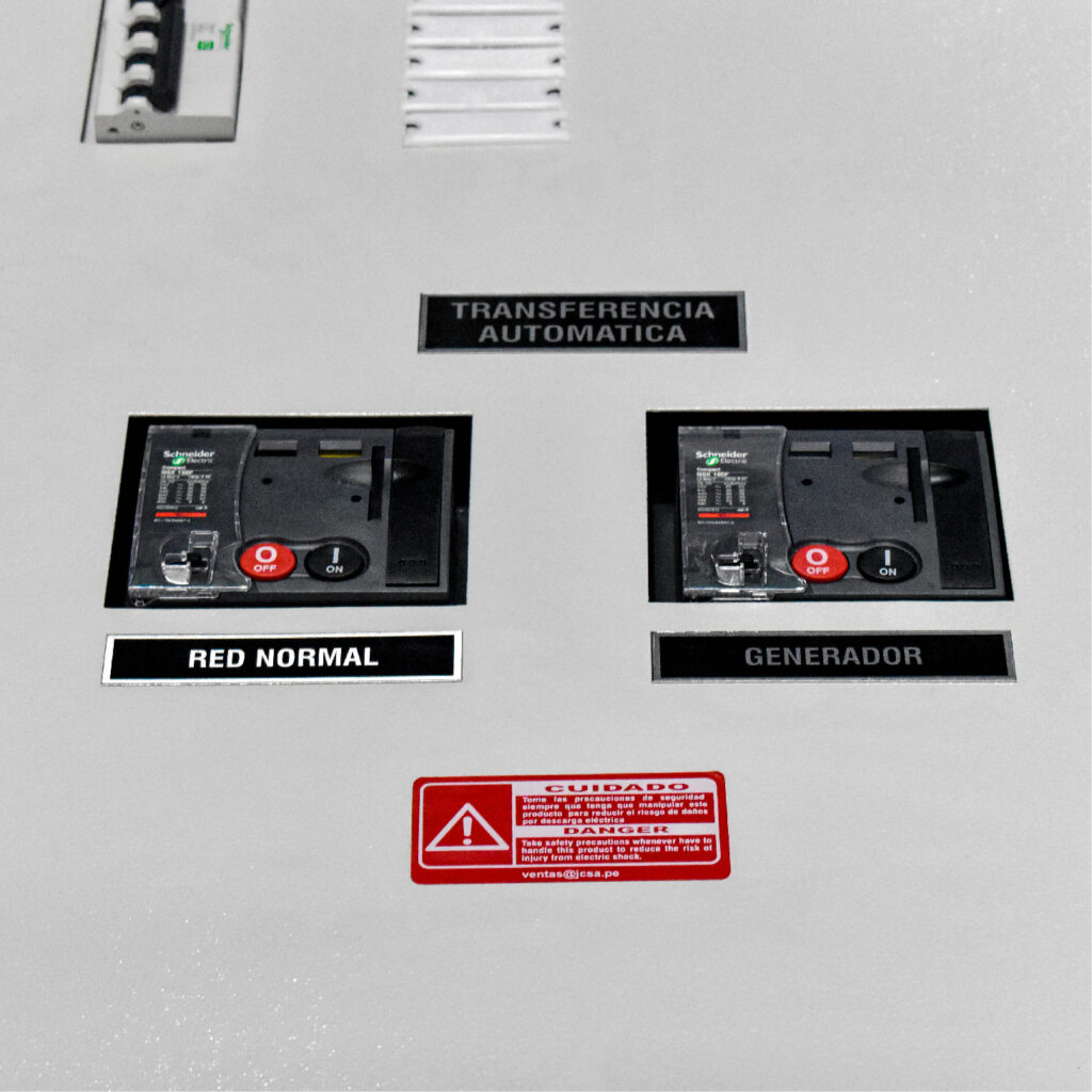 TABLERO ADOSADO DE TRANSFERENCIA – JCSA SAC